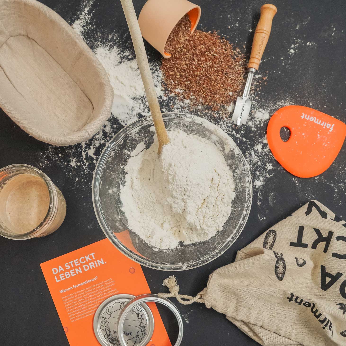 Sauerteig ansetzen leicht gemacht mit dem fairment Starter Kit